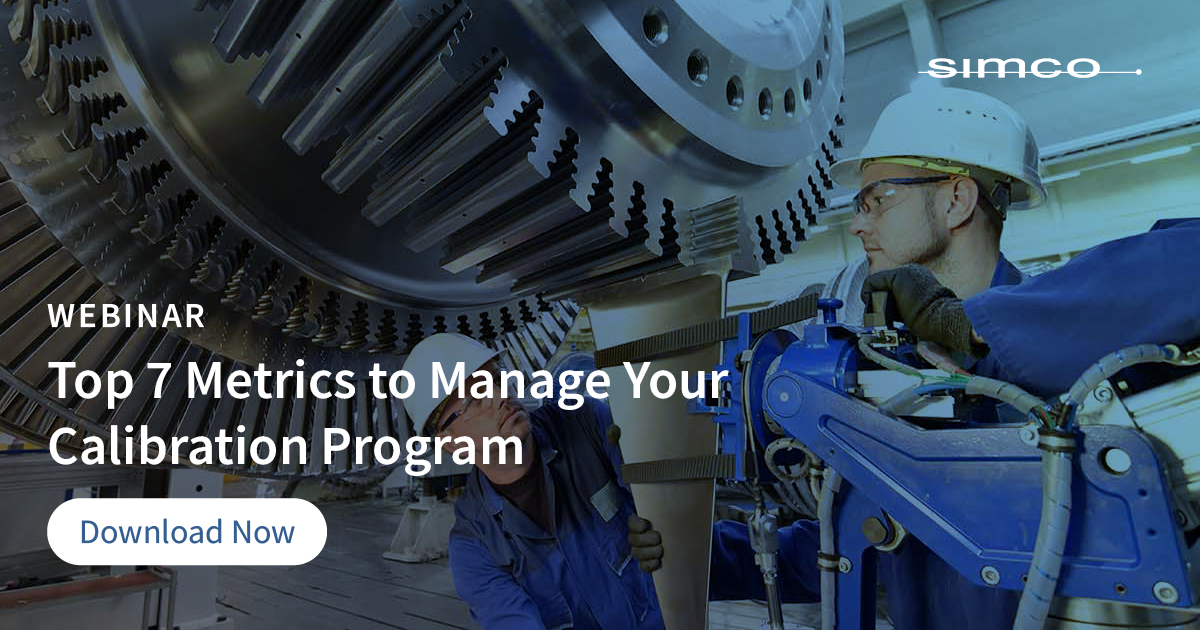 Top 7 Calibration Program Metrics Webinar | SIMCO